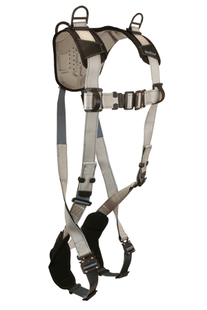 FlowTech 7097 Standard 3-D Full Body Harness/ Non-belted/ Quick Connect ...