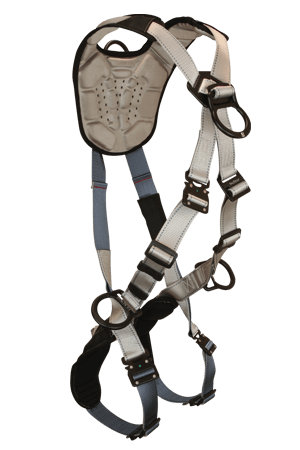 FlowTech 7098 Climbing 4-D Full Body Harness Cross-over Quick Connect 1 ...