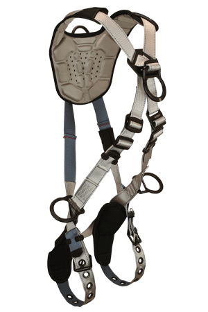 Flowtech 8098 Climbing 4-D Full Body Harness Cross-over Tongue Buckle ...