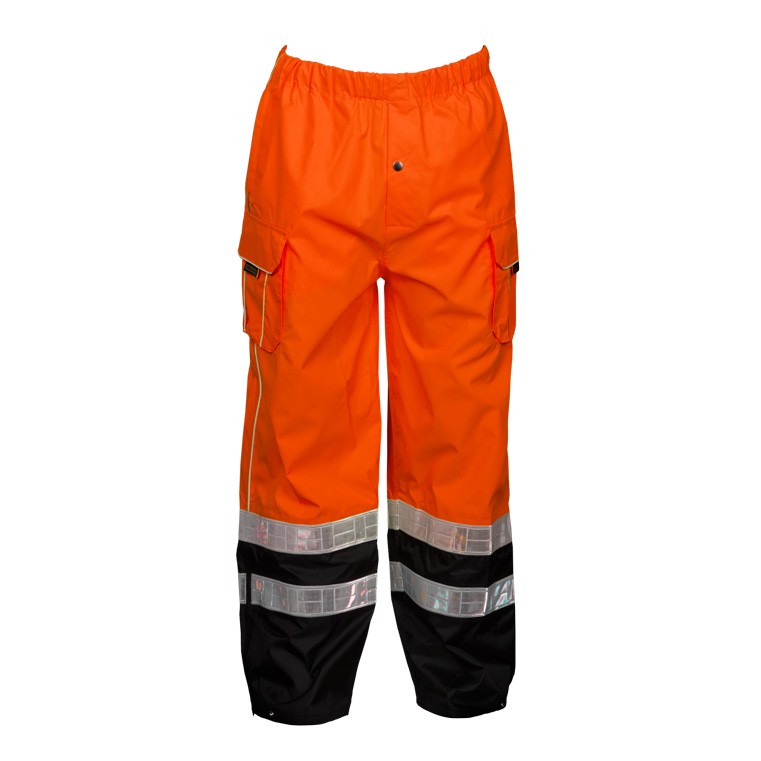 ML Kishigo RWP107 Premium Black Series Orange Class E Pants 1 ...