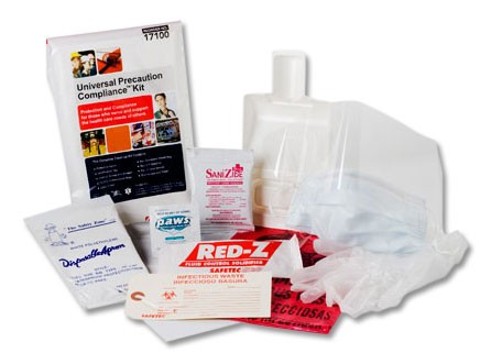 Saftec 17001 Universal Precautions Compliance Kit | Equipment Direct