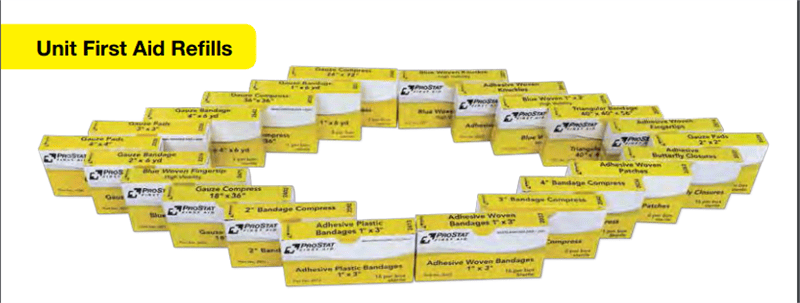 Prostat 2206 Gauze Pads 3 in x 3 in, 4 per box 1 | Equipment Direct