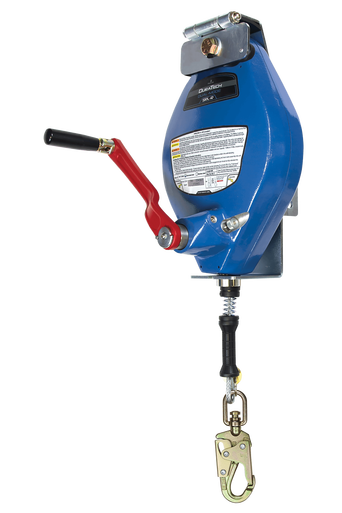 Falltech 7281 DuraTech 60′ 3-way SRL-R with Galvanized Steel Cable for ...