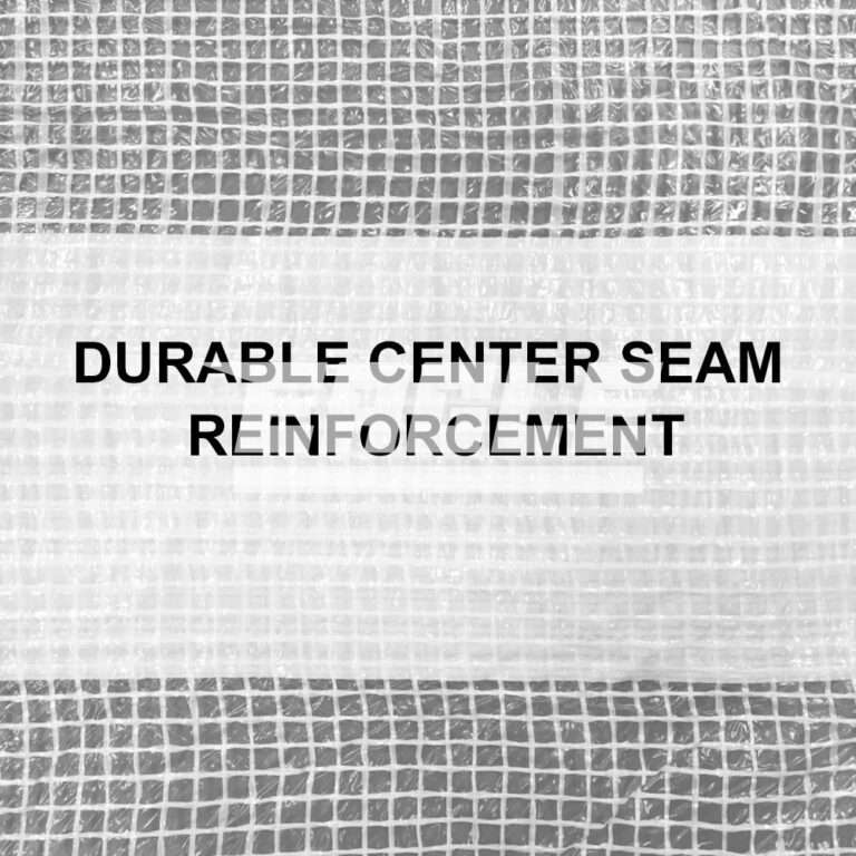 SP6-12100 Square reinforced poly 6mil 12′ x 100′ Clear NFR Roll